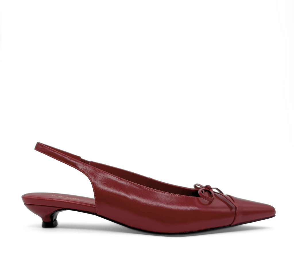Montecito Slingback Kitten Heels – Amie Rafa